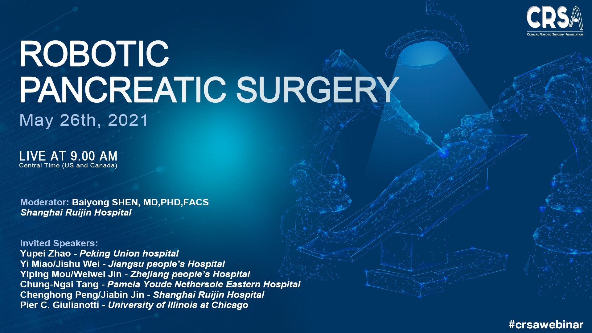 Clinical Robotic Surgery Association