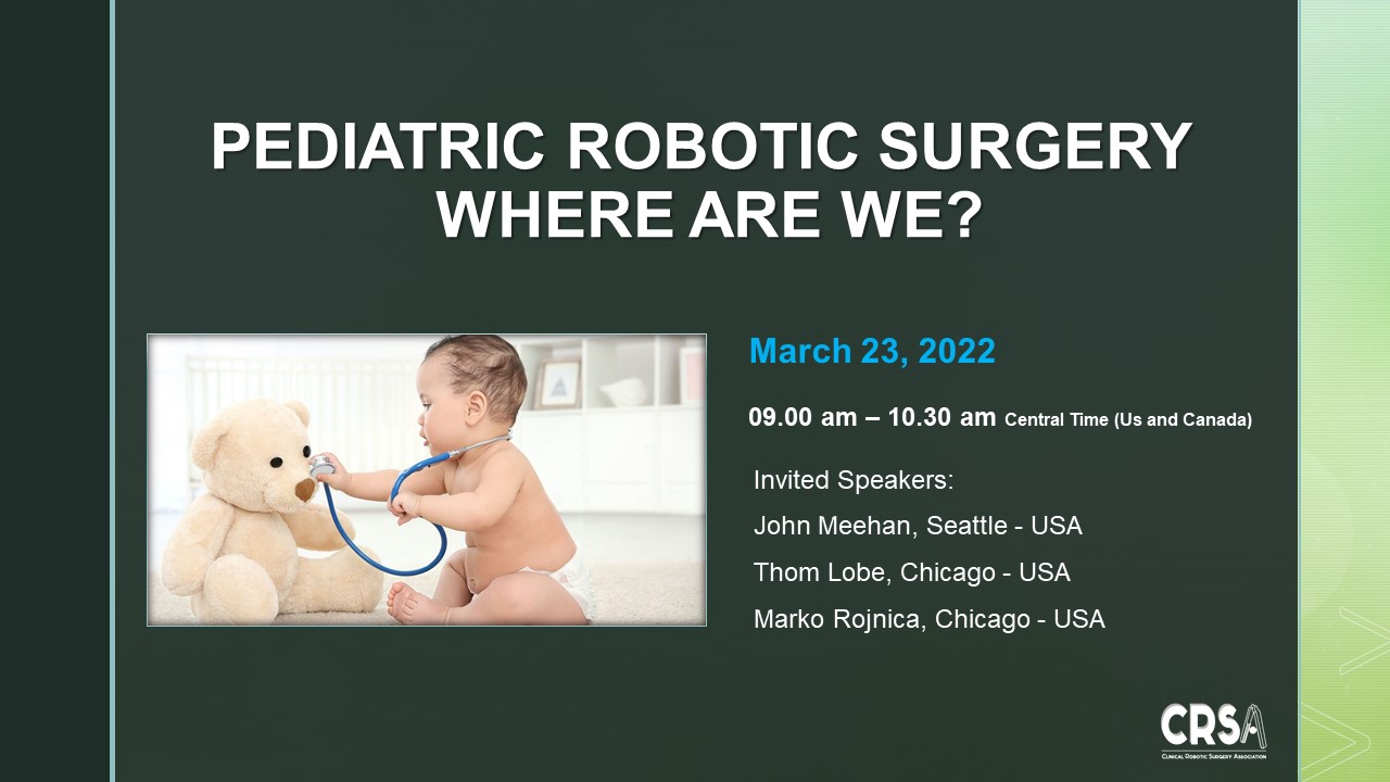 Clinical Robotic Surgery Association